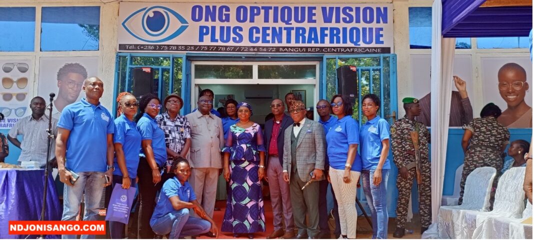 RCA: l’ONG Optique Vision Plus lance officiellement ses activités sanitaires - Ndjoni Sango