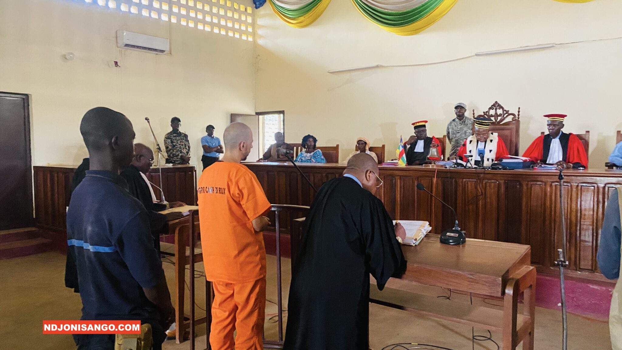 RCA: Martin Joseph Figueira condamné à 10 ans de travaux forcés ...